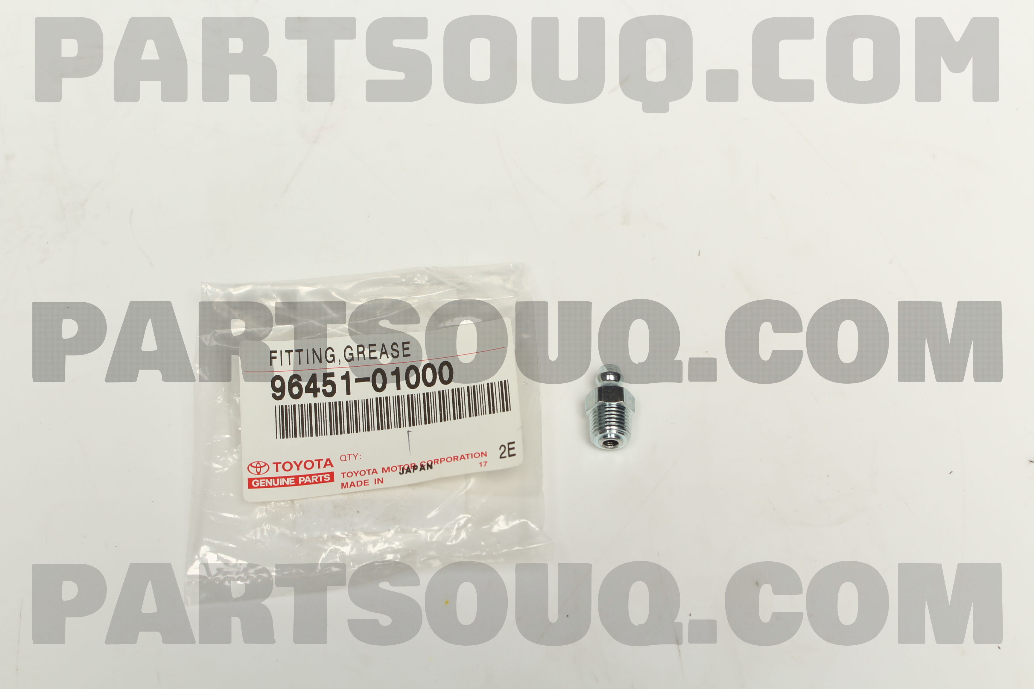 FITTING, GREASE SMALL(FOR TAIL GATE LOCK LINK) 9645101000 | Toyota ...
