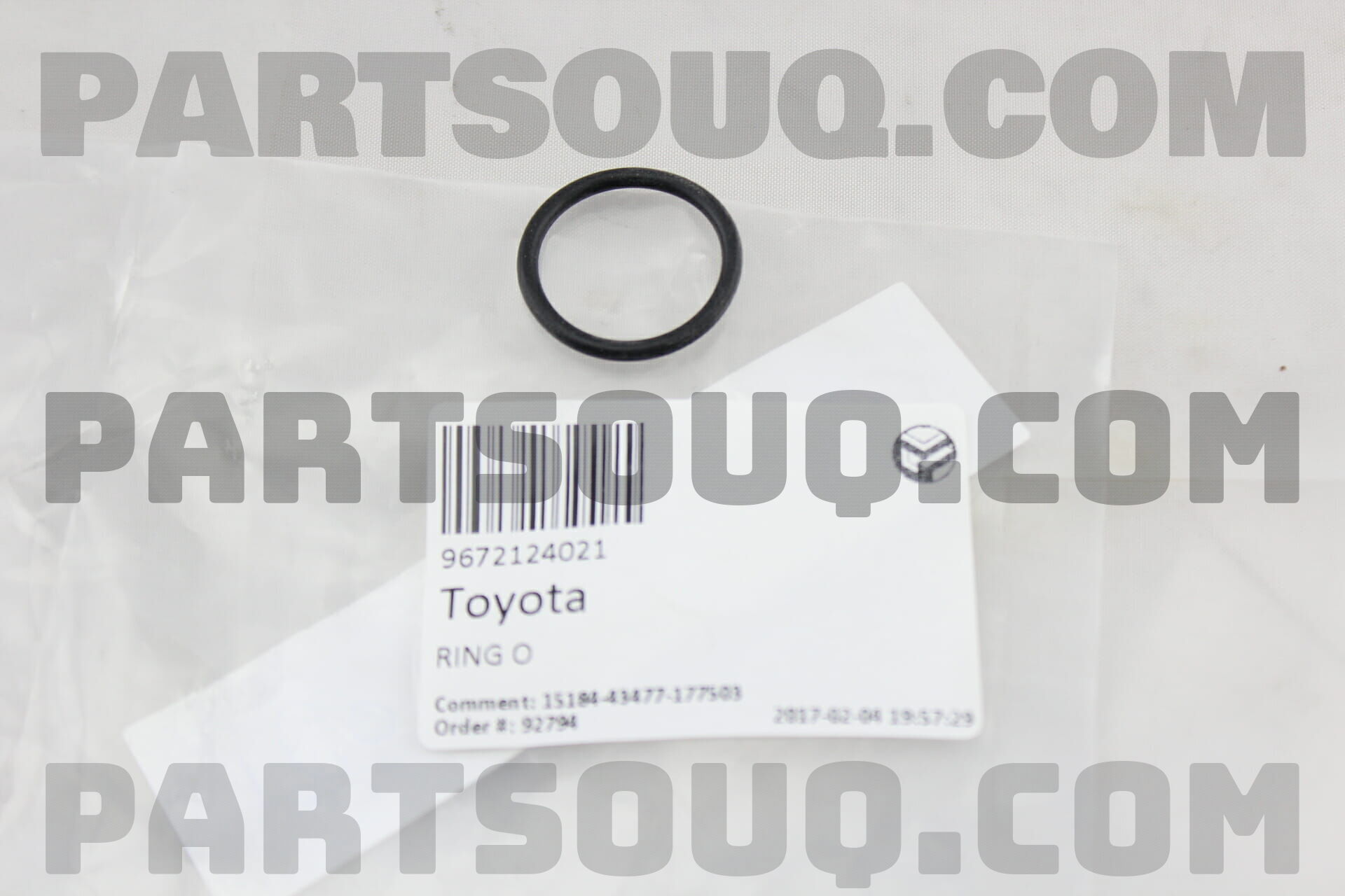 GASKET, OIL STRAINER 9672124021 | Toyota Parts | PartSouq
