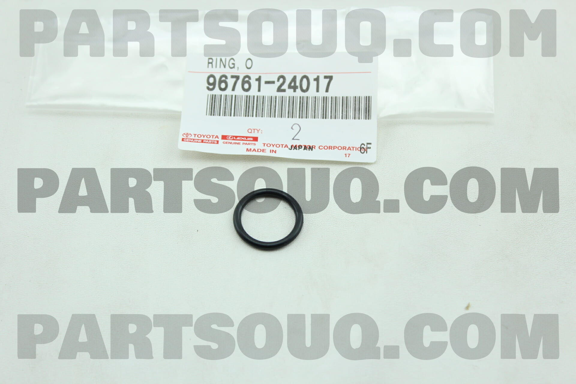 RING, O(FOR WATER BY-PASS PIPE) 9676124017 | Toyota Parts | PartSouq