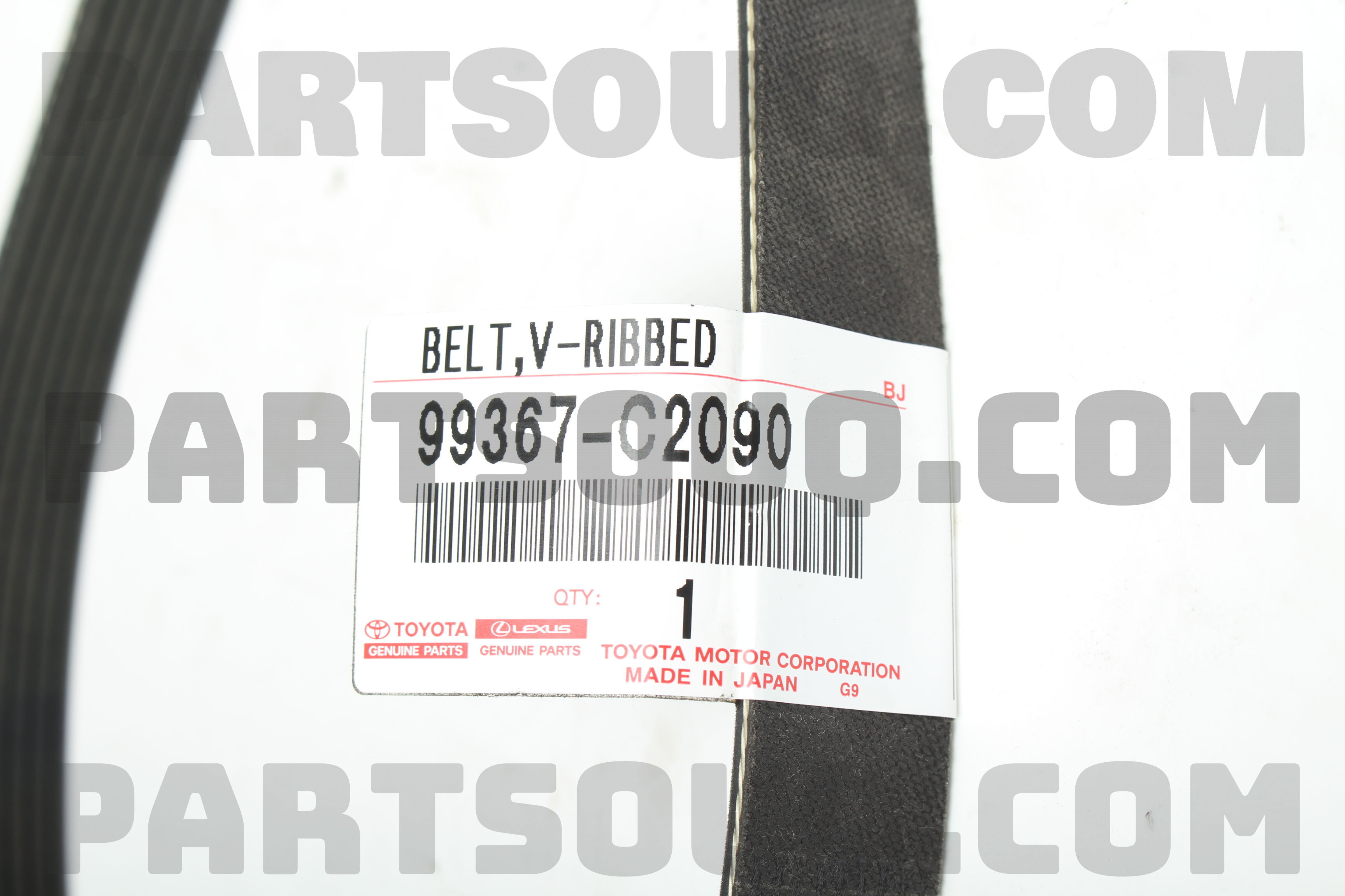 BELT, V(FOR FAN & ALTERNATOR) 99367C2090 | Toyota Parts | PartSouq