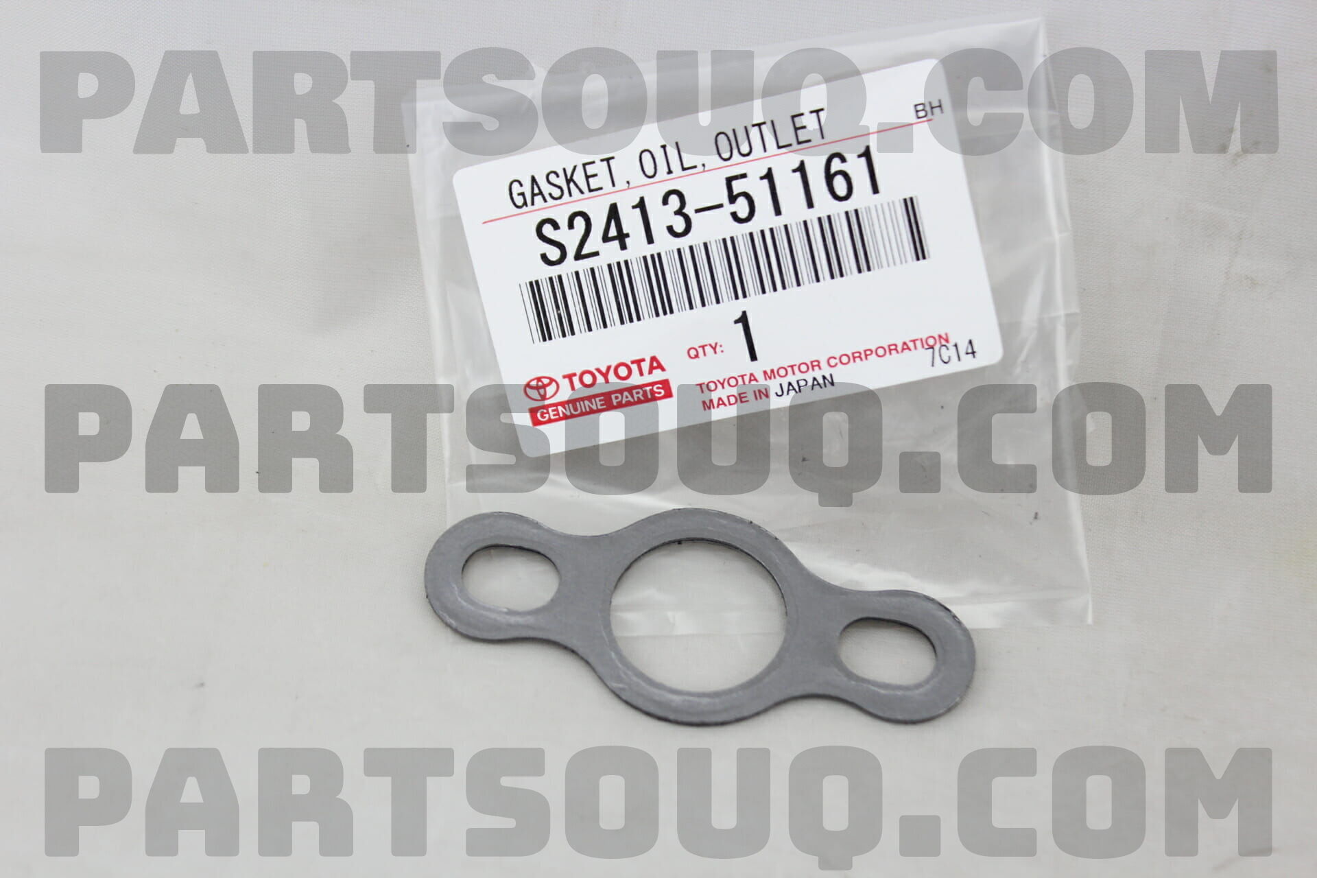 GASKET, CYLINDER BLOCK OIL HOLE S241351161 | Toyota Parts | PartSouq