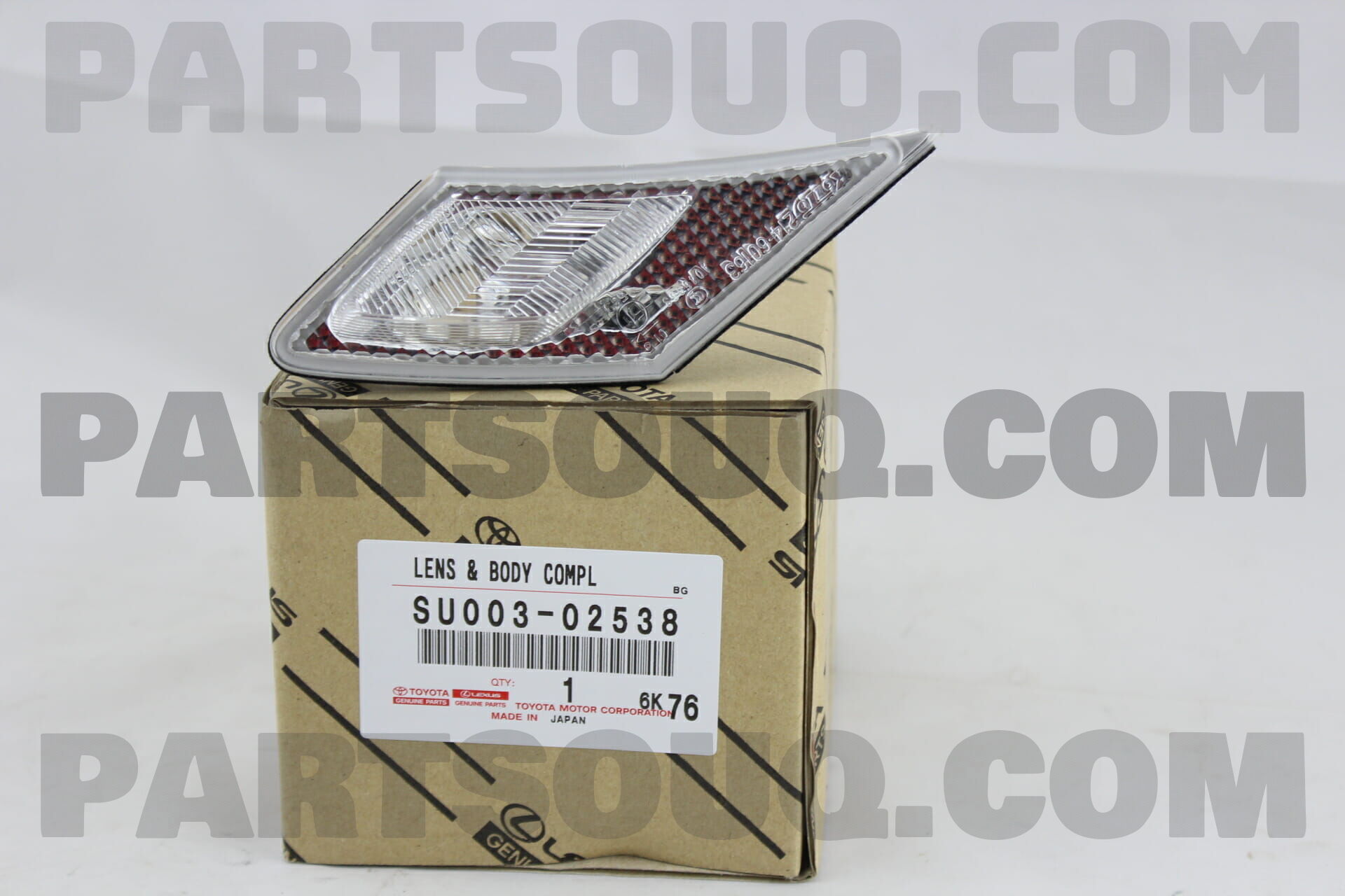 LAMP ASSY, SIDE TURN SIGNAL, RH SU00302538 | Toyota Parts | PartSouq