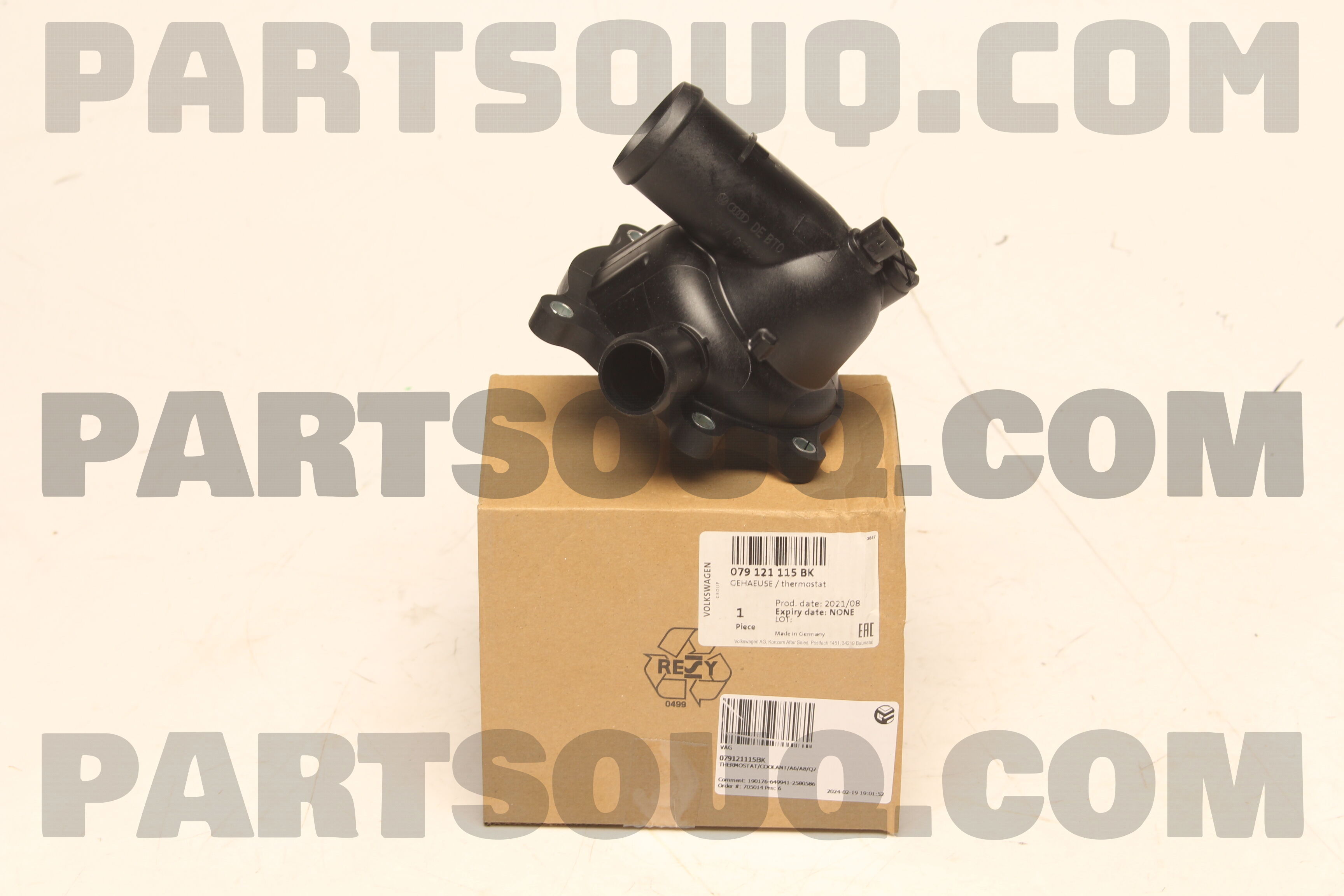 THERMOSTAT/COOLANT/A6/A8/Q7 079121115BK | VAG Parts | PartSouq