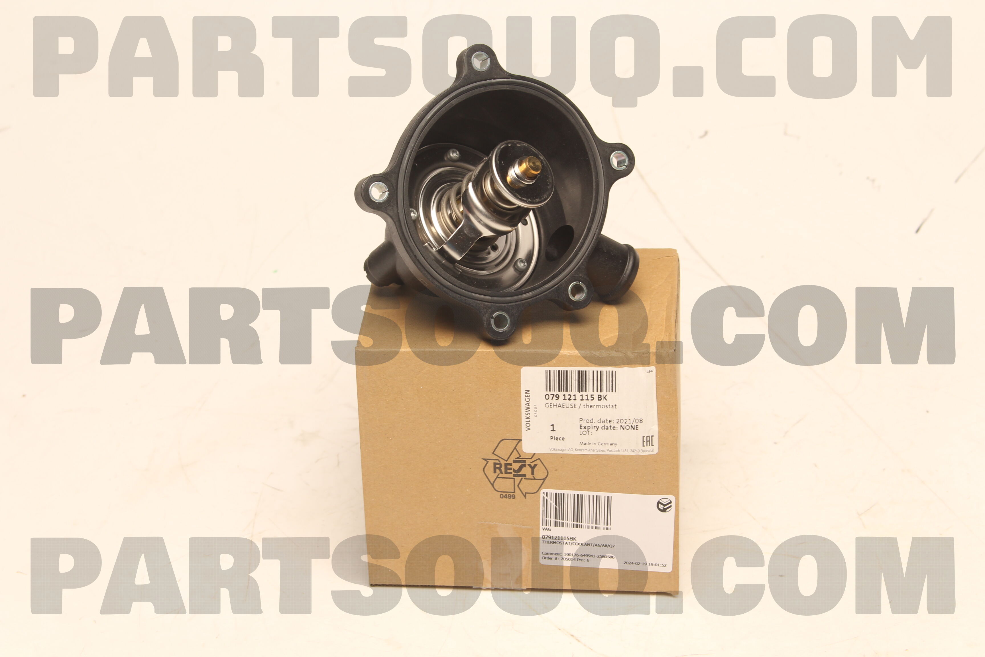 THERMOSTAT/COOLANT/A6/A8/Q7 079121115BK | VAG Parts | PartSouq