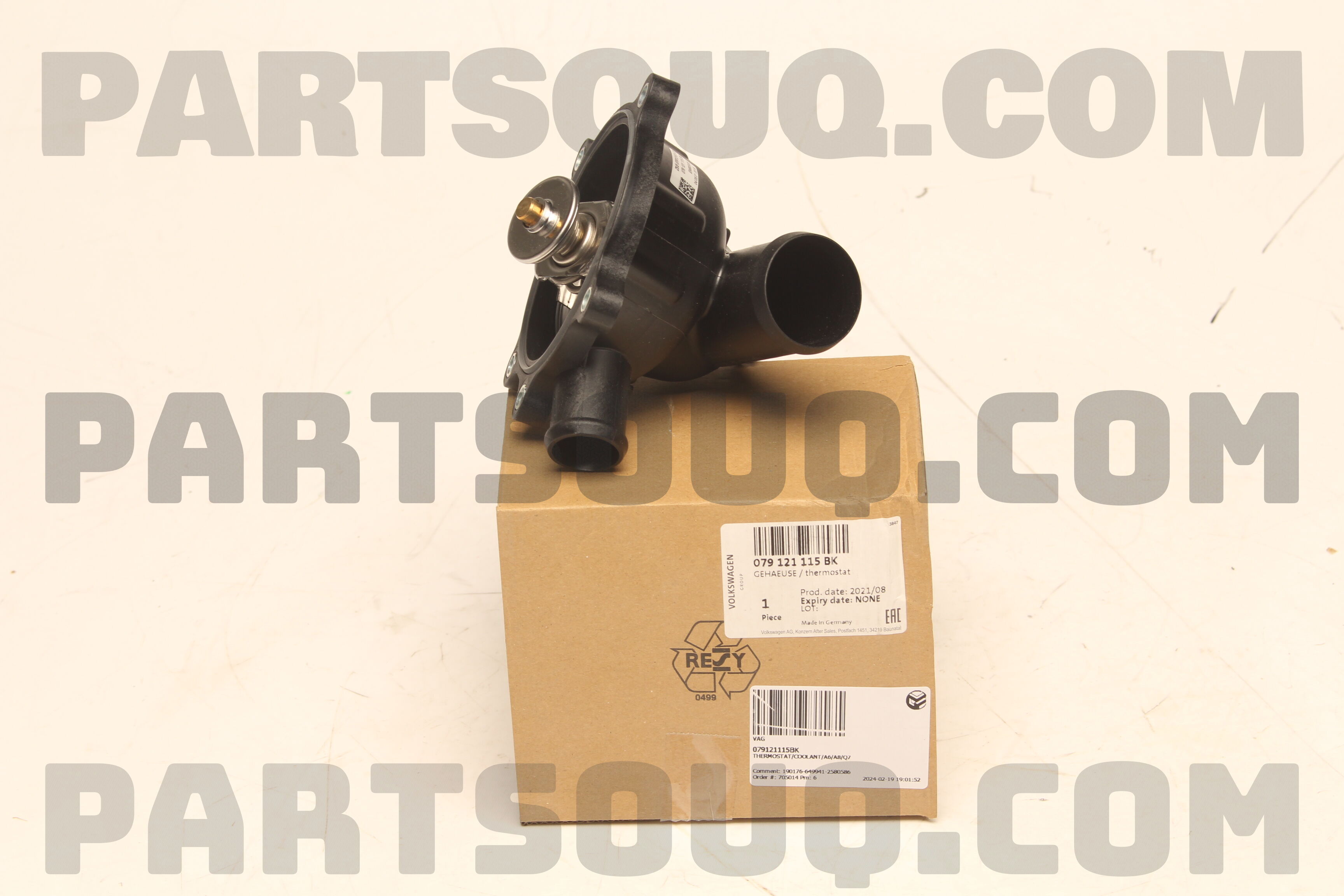 THERMOSTAT/COOLANT/A6/A8/Q7 079121115BK | VAG Parts | PartSouq