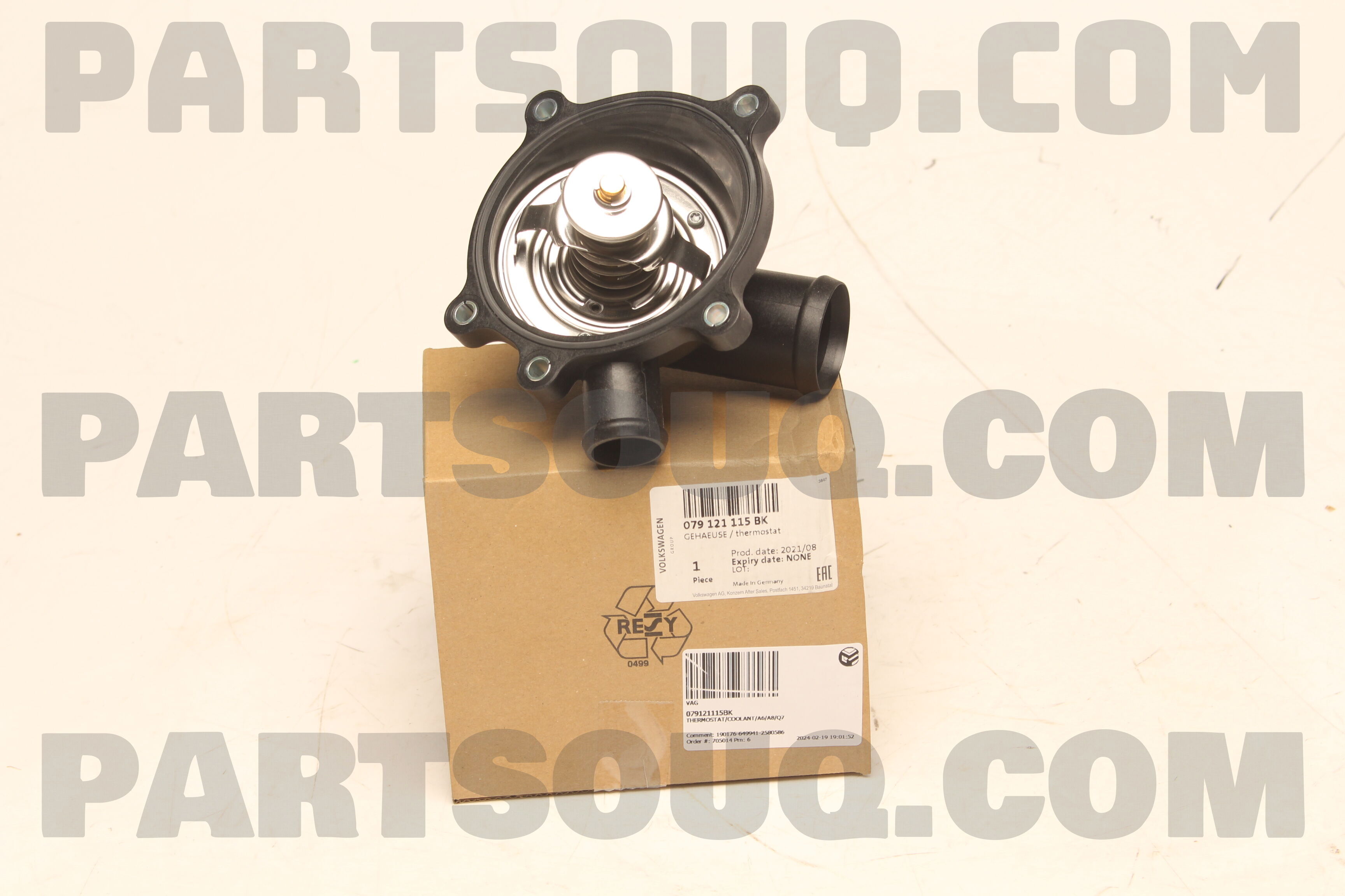 THERMOSTAT/COOLANT/A6/A8/Q7 079121115BK | VAG Parts | PartSouq