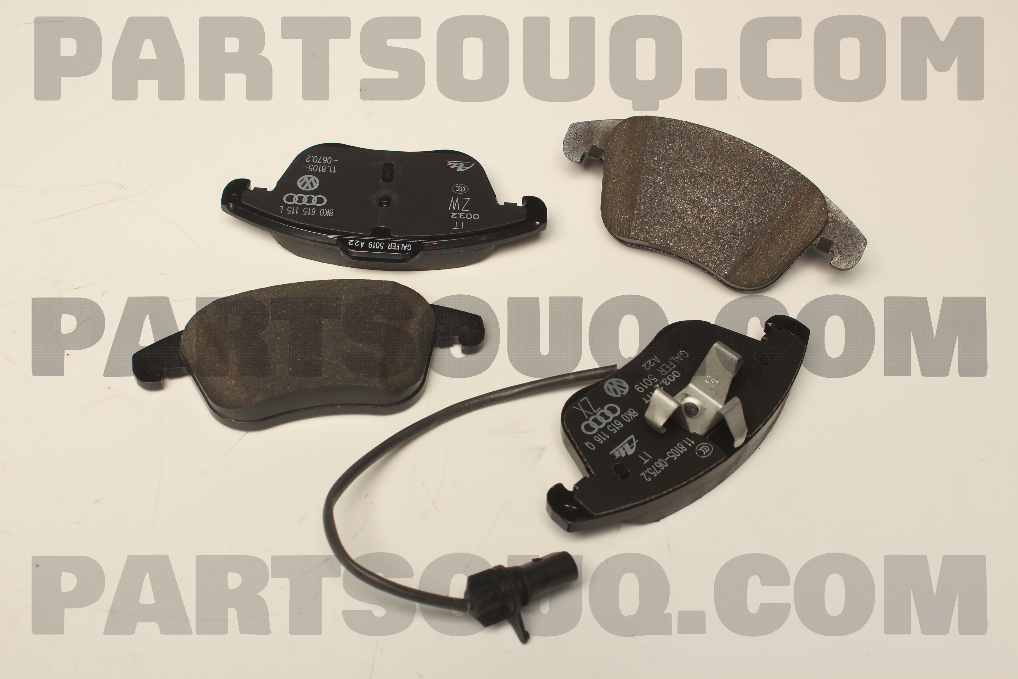 BRAKE PAD FRT-A5(8T3) 8K0698151P | VAG Parts | PartSouq