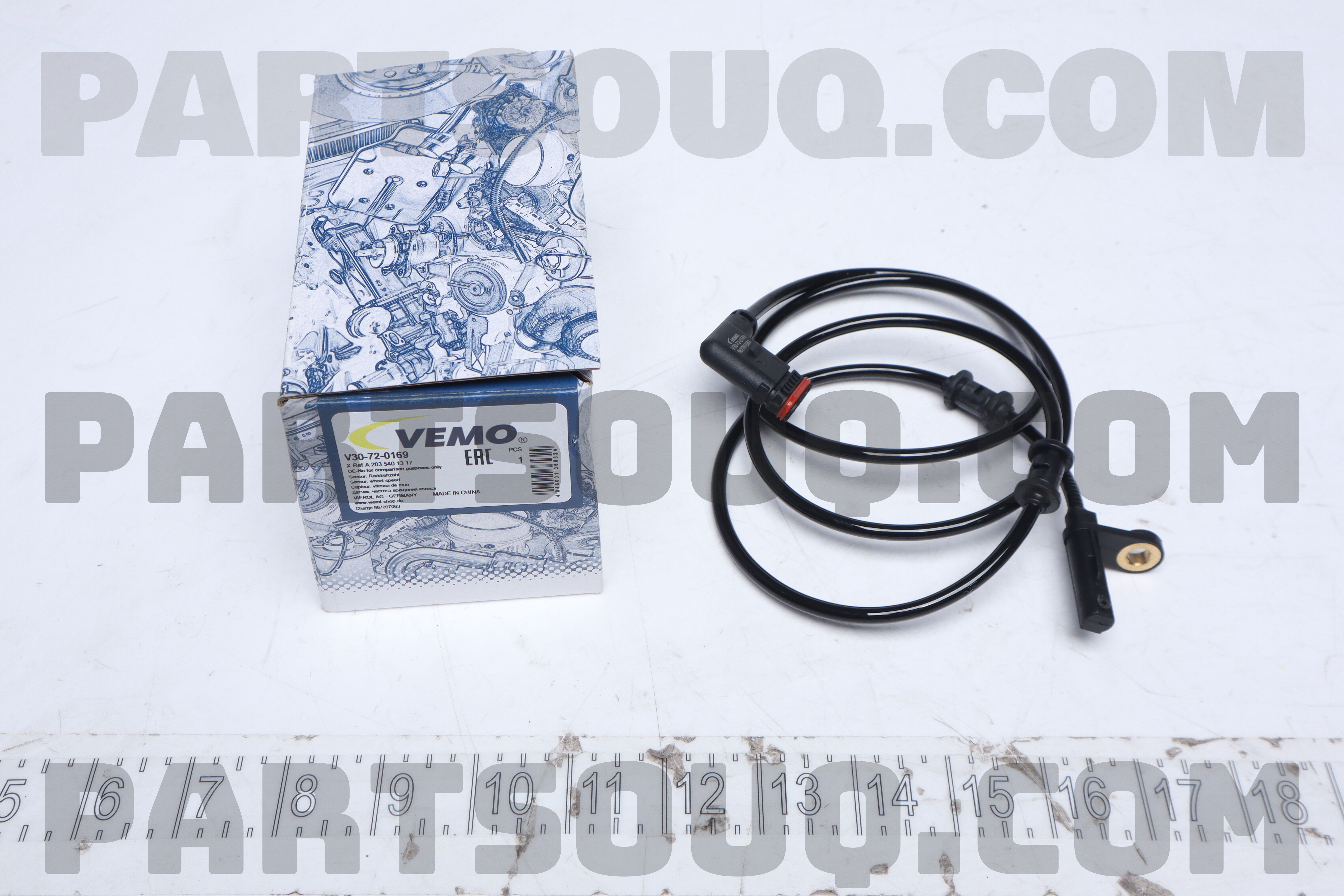 WHEEL SPEED SENSOR RR LH/W203 V30720169 | Vaico Parts | PartSouq
