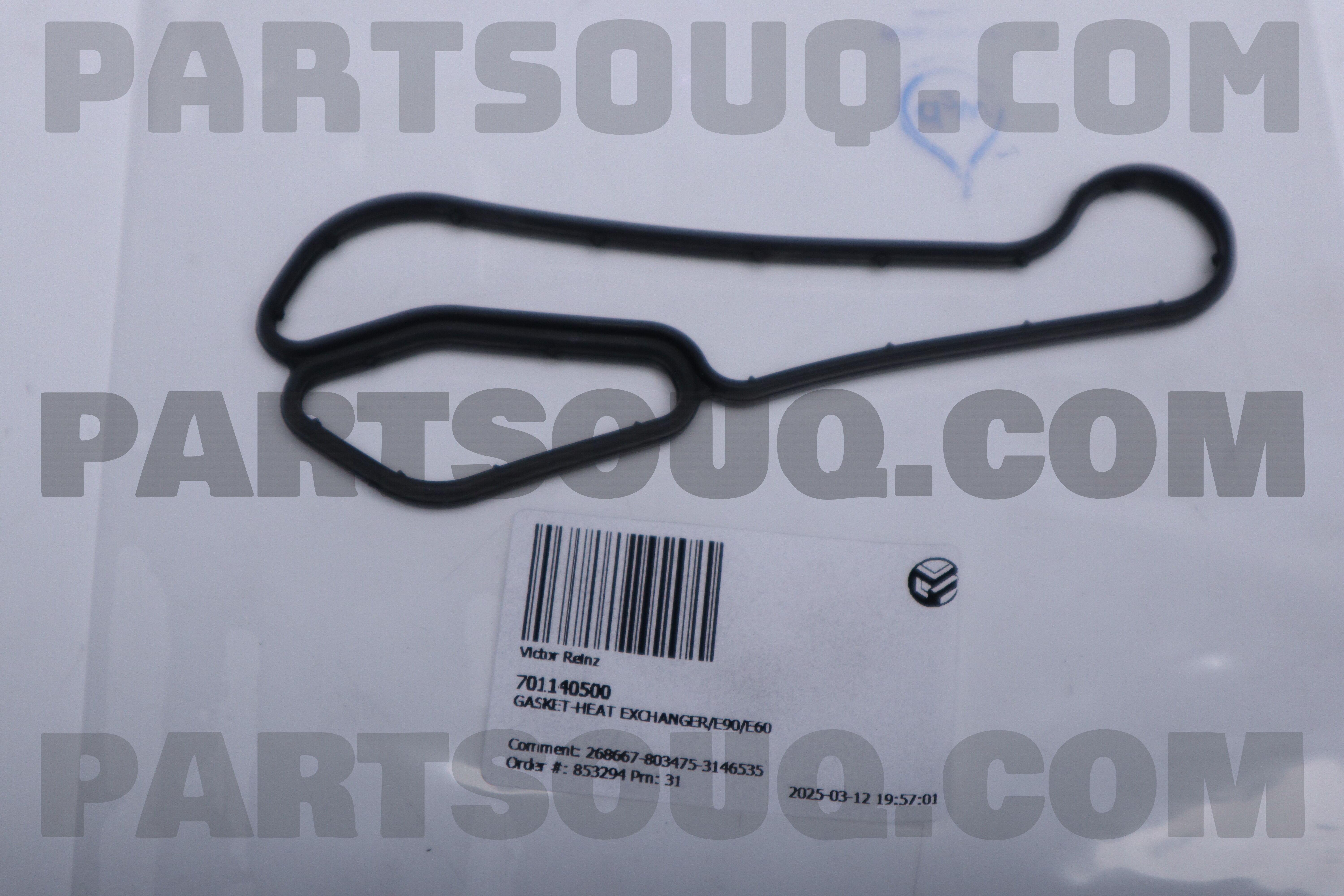 GASKET-HEAT EXCHANGER/E90/E60 701140500 | Victor Reinz Parts | PartSouq