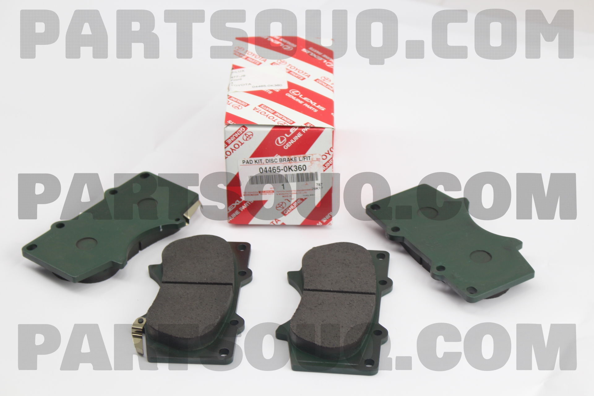 PAD KIT DISC BRAKE 044650K360 | Toyota Parts | PartSouq