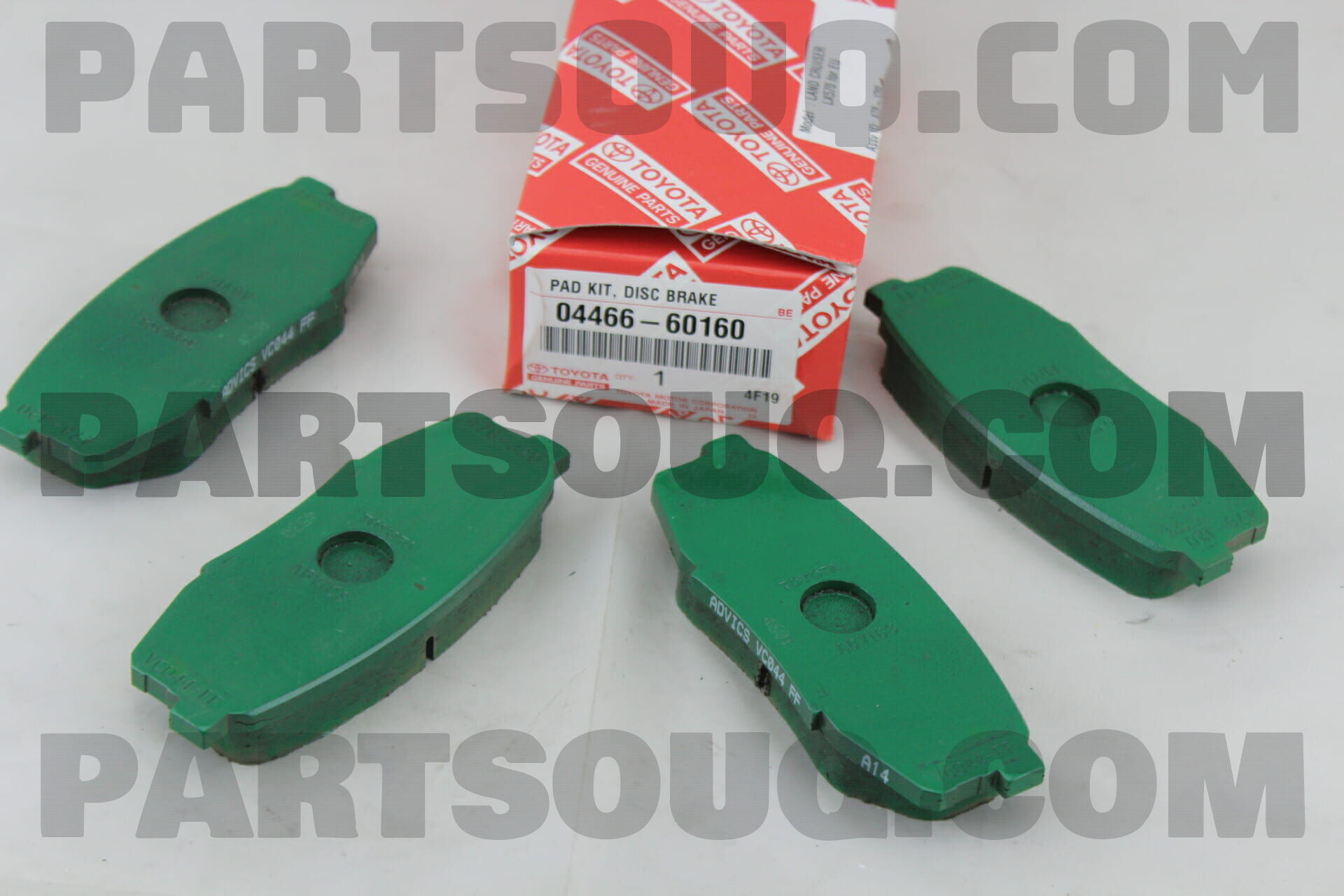 PAD KIT DISC BRAKE 0446660161 | Toyota Parts | PartSouq