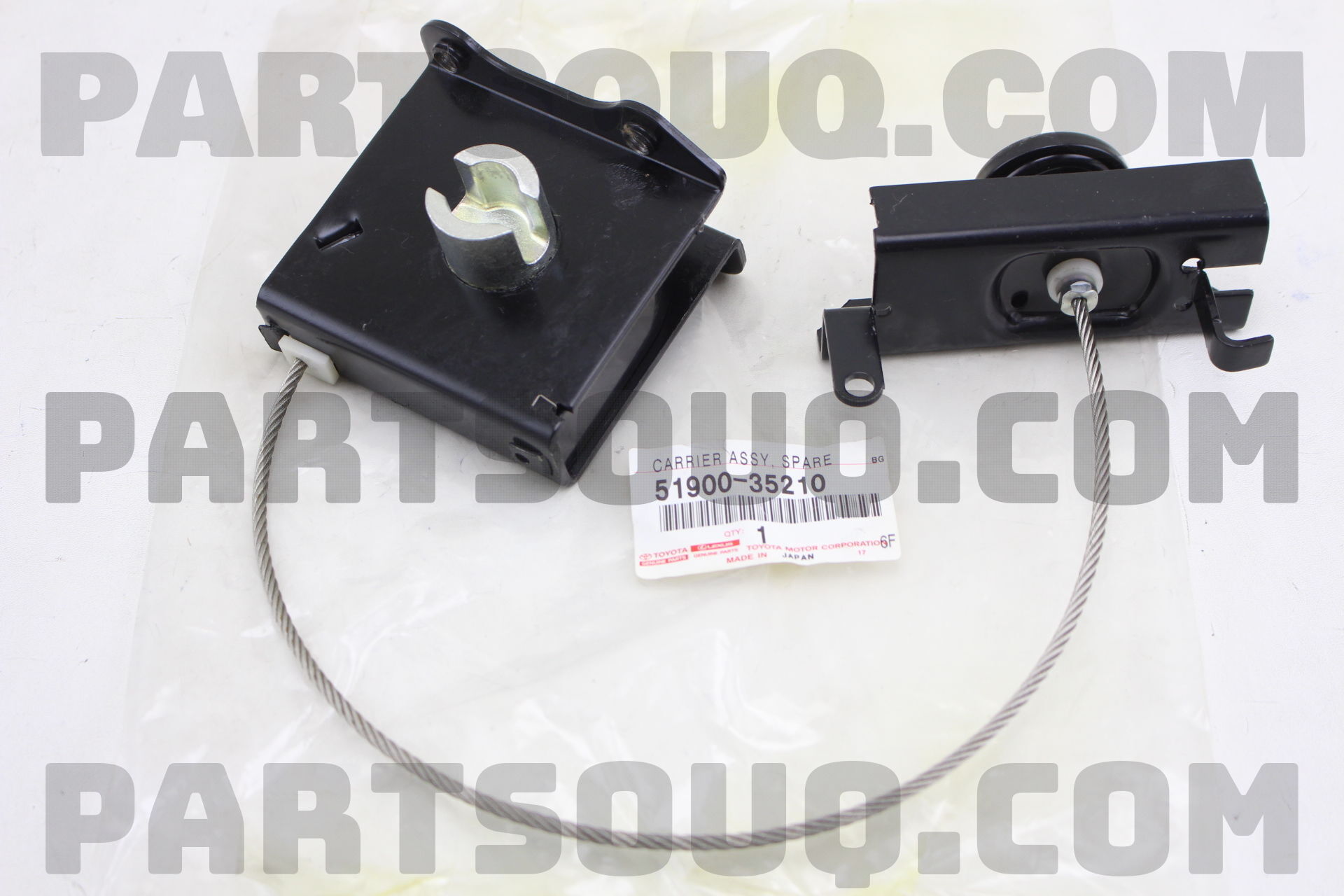 5190035210 Toyota CARRIER ASSY, SPARE WHEEL, Price: 63.32$, Weight: 1 ...
